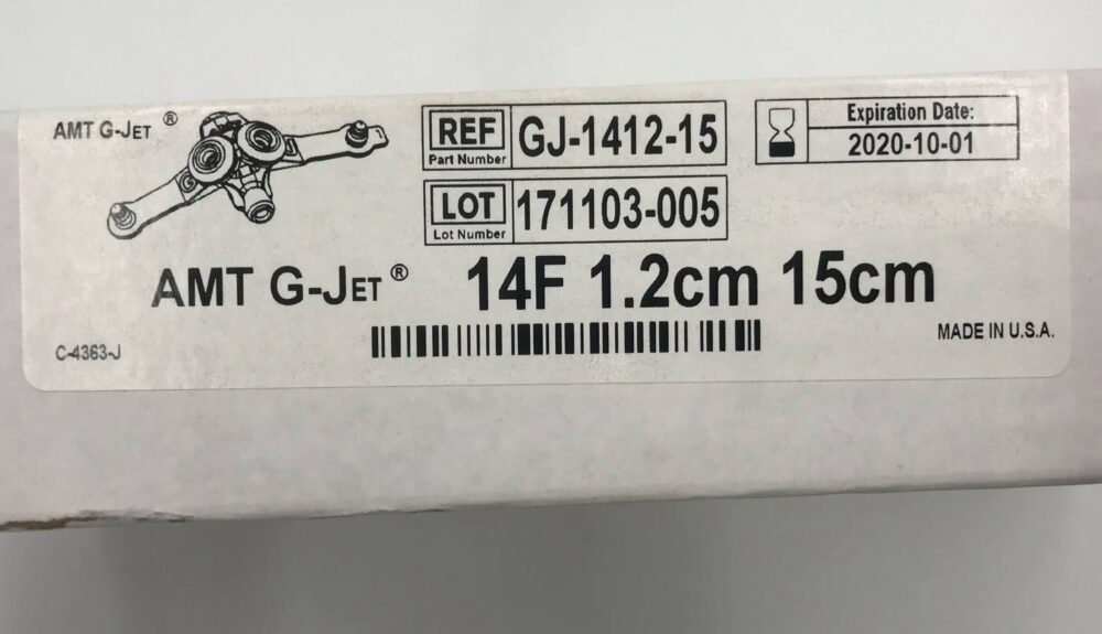 Applied Medical GJ-1412-15 AMT G-Jet Low Profile Transgastric-Jejunal ...