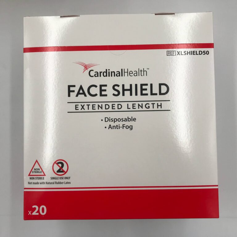 Cardinal Health XLSHIELD50 Face Shield. Extended Length (40/Case) - GB ...