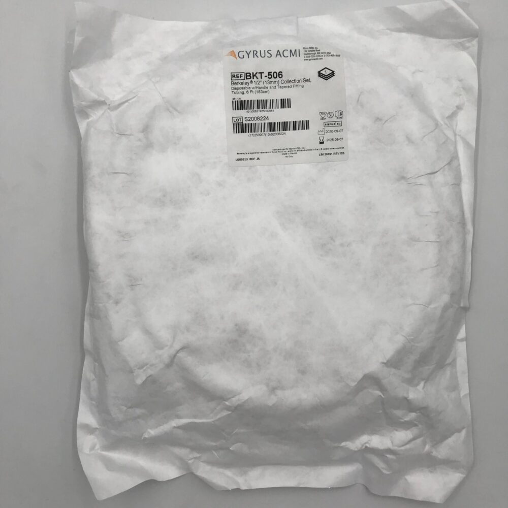 GYRUS BKT-506 Berkeley 1/2″ Collection Set, Disposable W/Handle And ...
