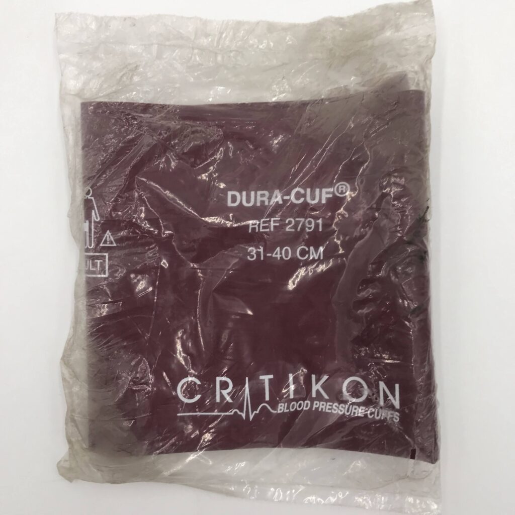 GE Medical 2791 Critikon Dura-Cuf Blood Pressure Cuff, 31-40cm – GB ...