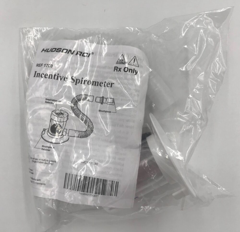 TeleFlex 1750 Hudson RCI Incentive Spirometer - GB TECH USA