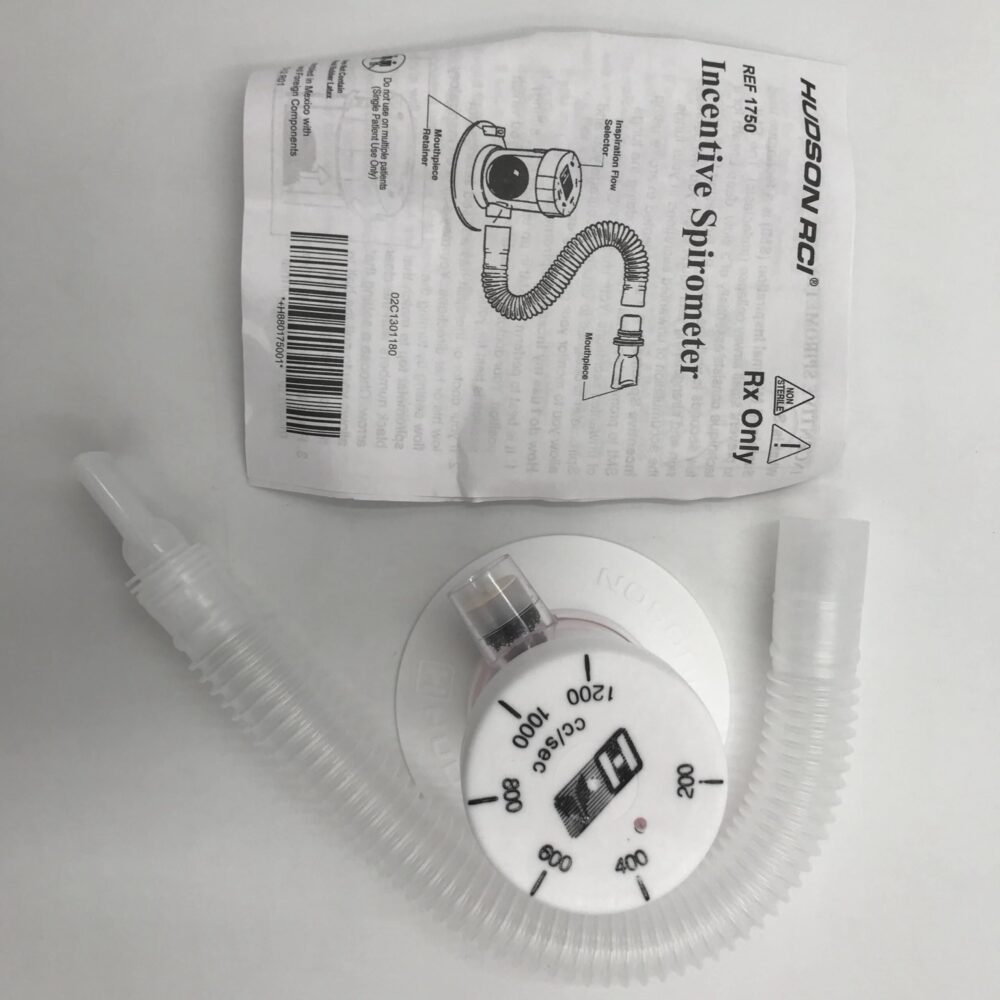 TeleFlex 1750 Hudson RCI Incentive Spirometer - GB TECH USA