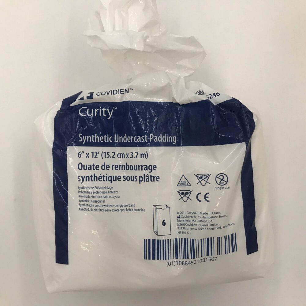 Covidien 6246 Curity Synthetic Undercast Padding 6inx12in (6/Pkg) - GB ...