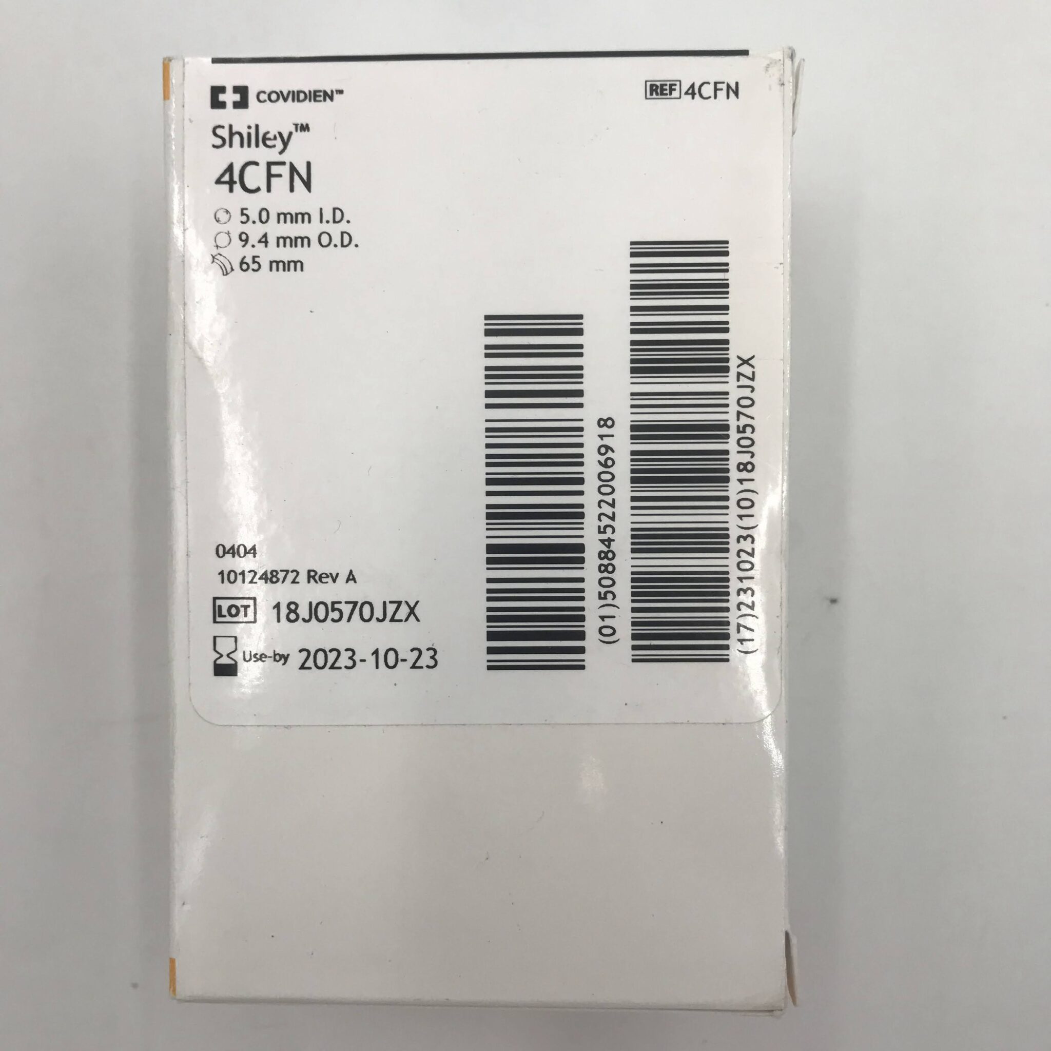 COVIDIEN 4CFS Shiley Tracheostomy Tube Cuffless With Inner Cannula, 5 ...