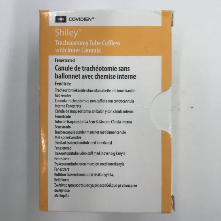 COVIDIEN 4CFN Shiley Tracheostomy Tube Cuffless With Inner Cannula ...