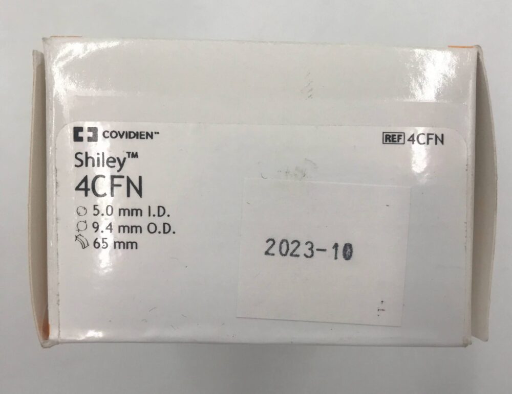 COVIDIEN 4CFN Shiley Tracheostomy Tube Cuffless With Inner Cannula ...