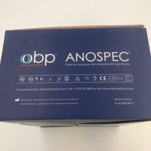 OBP C060120 Anospec Single Use Anoscope with Integrated Led Light ...