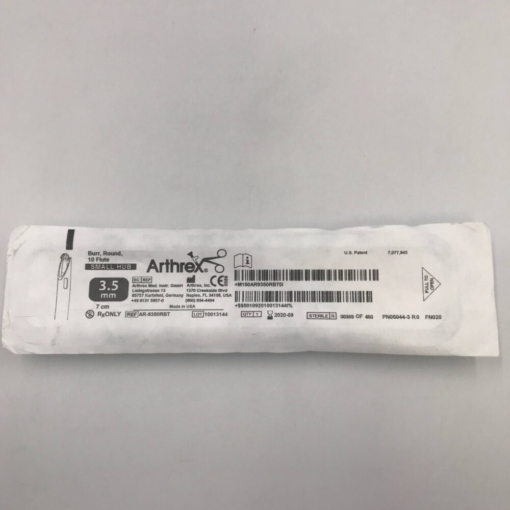 Arthrex AR-9350RBT Small Hub Burr, Round, 10 Flute 3.5mm (X) - GB TECH USA