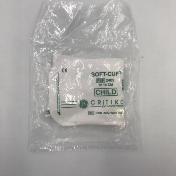 GE Medical 2402 Critikon Soft-Cuf, Blood Pressure Cuff, Child 12-19cm ...