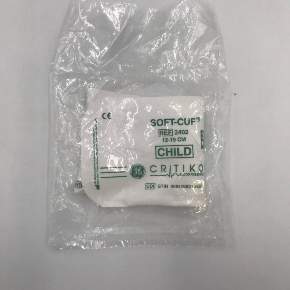 GE Medical 2402 Critikon Soft-Cuf, Blood Pressure Cuff, Child 12-19cm ...