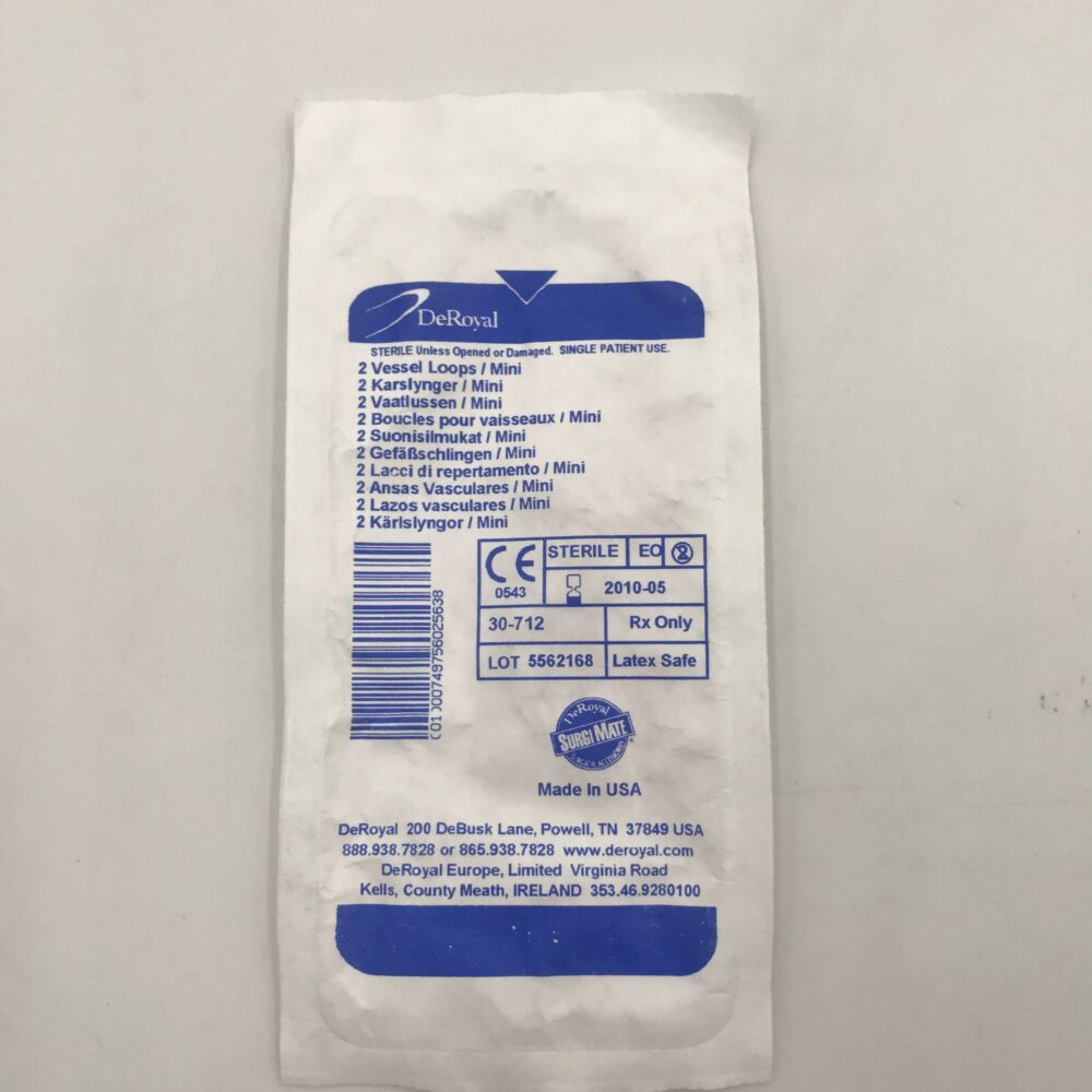 DeRoyal 30-712 2 Vessel Loops/Mini (X) - GB TECH USA