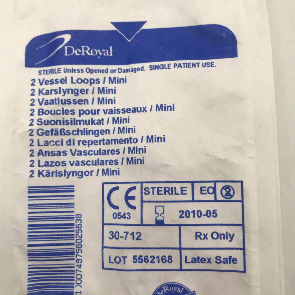 DeRoyal 30-712 2 Vessel Loops/Mini (X) - GB TECH USA