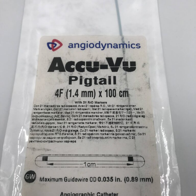 AngioDynamics 13709805 Accu-Vu Angiographic Catheter Pigtail 4F (X ...