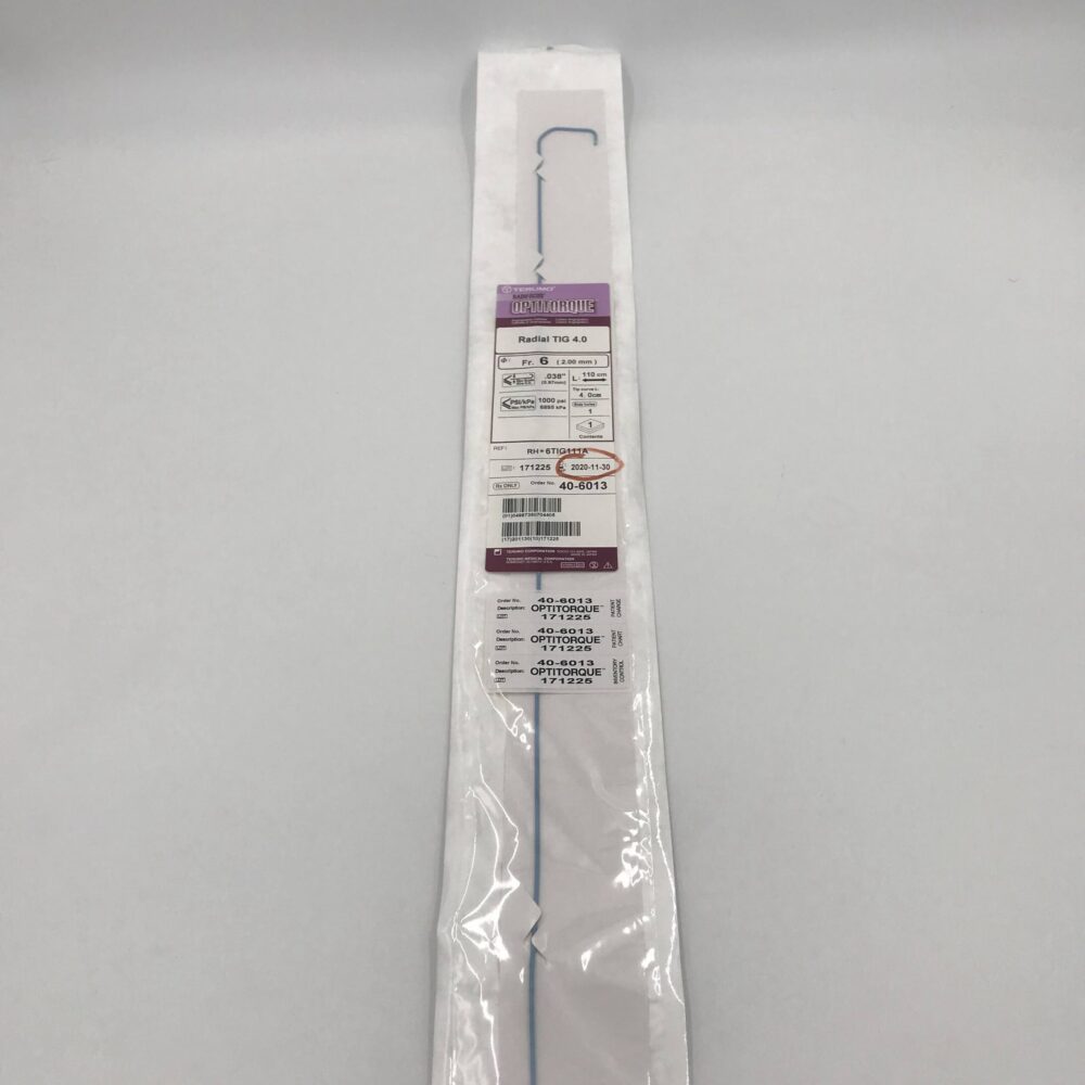 Terumo 40-6013 RadioFocus Optitorque Angiographic Catheter Radial Tig 4 ...