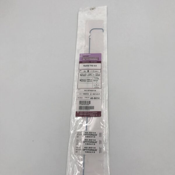 Terumo 40-5014 RadioFocus Optitorque Angiographic Catheter Radial TIG 4 ...