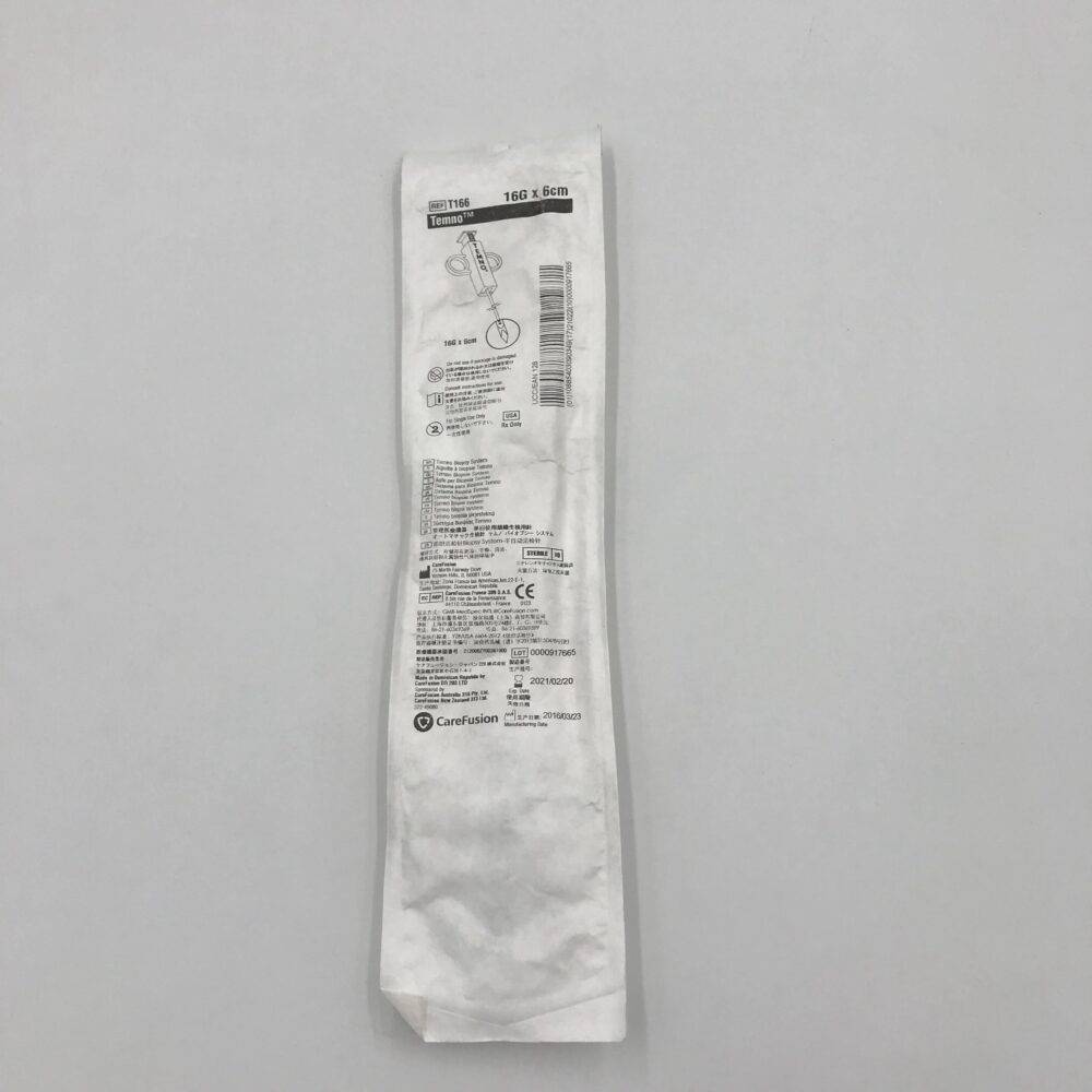 CareFusion T166 Temno Biopsy System 16G x 6cm (X) - GB TECH USA