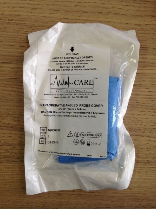 Vital Care VPC0695 Intraoperative Angled Probe Cover 5″ x 96″ (x) - GB ...