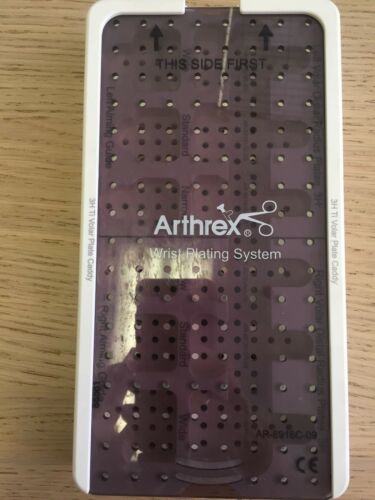 ARTHREX AR-8916C-10 3H Ti Volar Plate Caddy Wrist Plating System ...