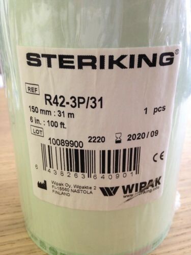 WIPAK R42-3P/31 Steriking 6in x 100ft - GB TECH USA