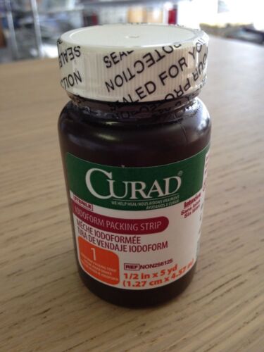 CURAD NON256125 Iodoform Packing Strip 1/2in x 5yd (X) - GB TECH USA
