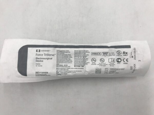Covidien FT3000DB Force TriVerse Electrosurgical Device W/Holster 15 ...