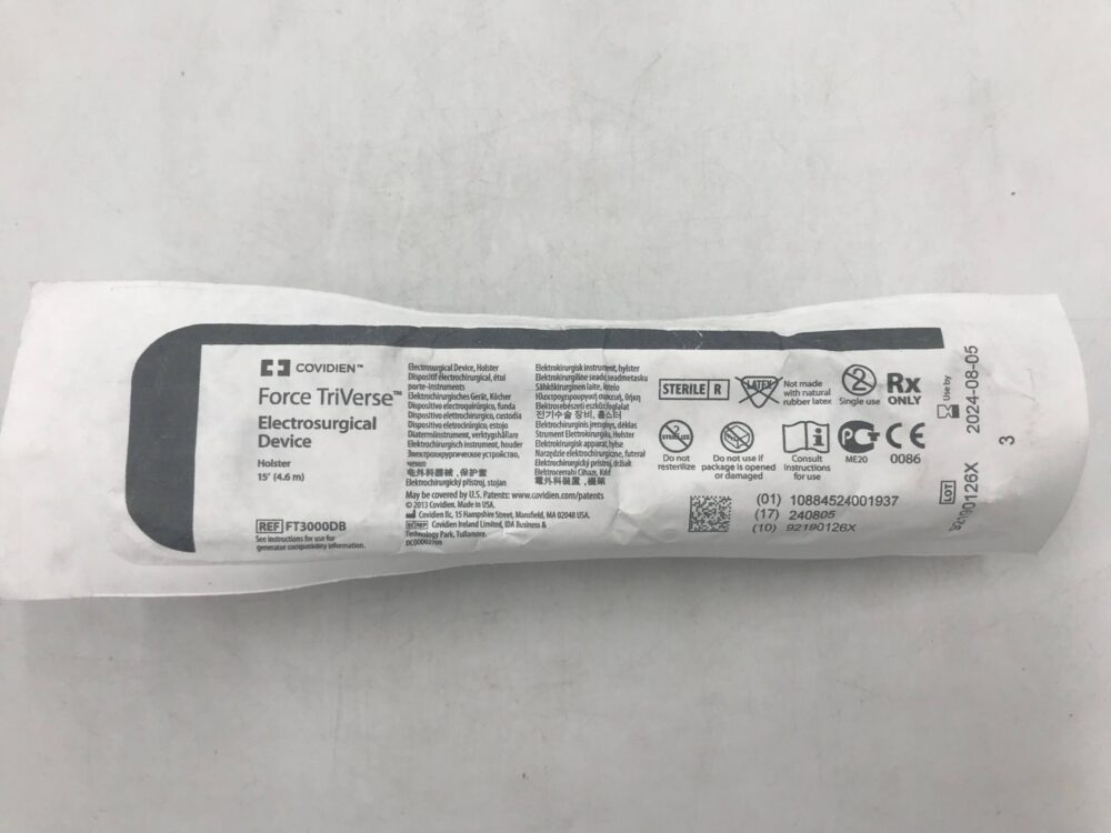 Covidien FT3000DB Force TriVerse Electrosurgical Device W/Holster 15 ...
