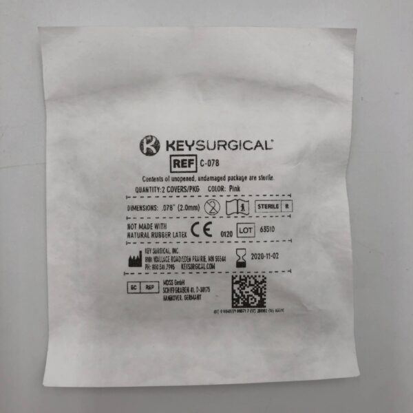 KEY SURGICAL C-078 K-Wire Pin Cover, Pink .078″ (x) - GB TECH USA