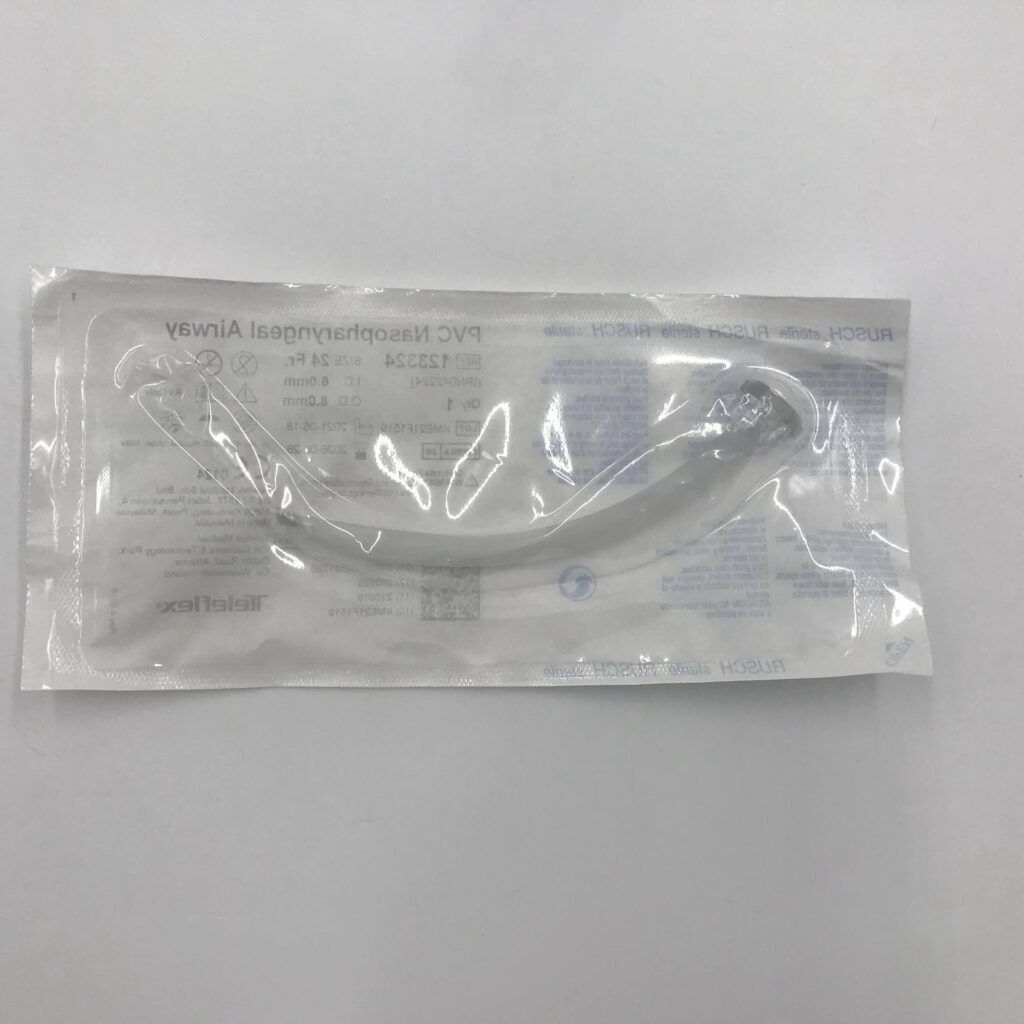 TELEFLEX 123324 Rusch PVC Nasopharyngeal Airway 24 Fr. - GB TECH USA