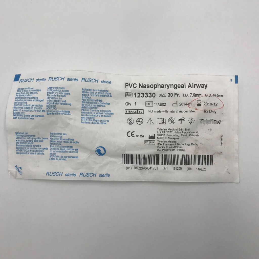 TELEFLEX 123330 Rusch PVC Nasopharyngeal Airway 30 Fr. (x) – GB TECH USA