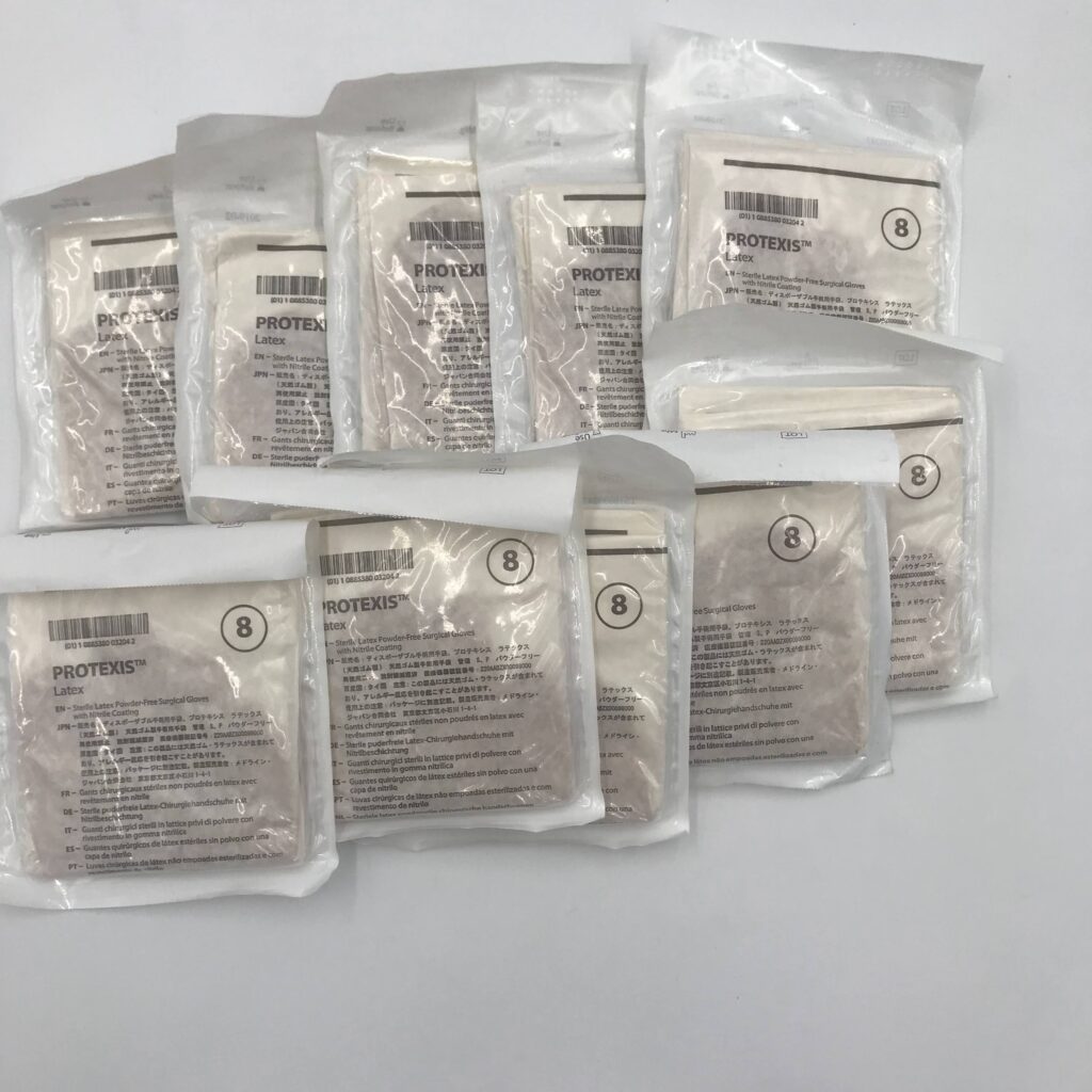 CARDINAL HEALTH 2D72NS80X Protexis Sterile Latex Surgical Gloves ...