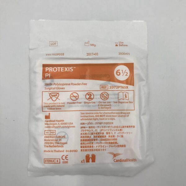 CARDINAL HEALTH 2D72PT65X Protexis PI, Glove Size 6.5 (10/Lot) (x) - GB ...