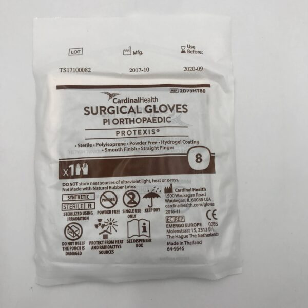CARDINAL HEALTH 2D73HT80 Protexis PI Orthopaedic Surgical Gloves, Glove ...