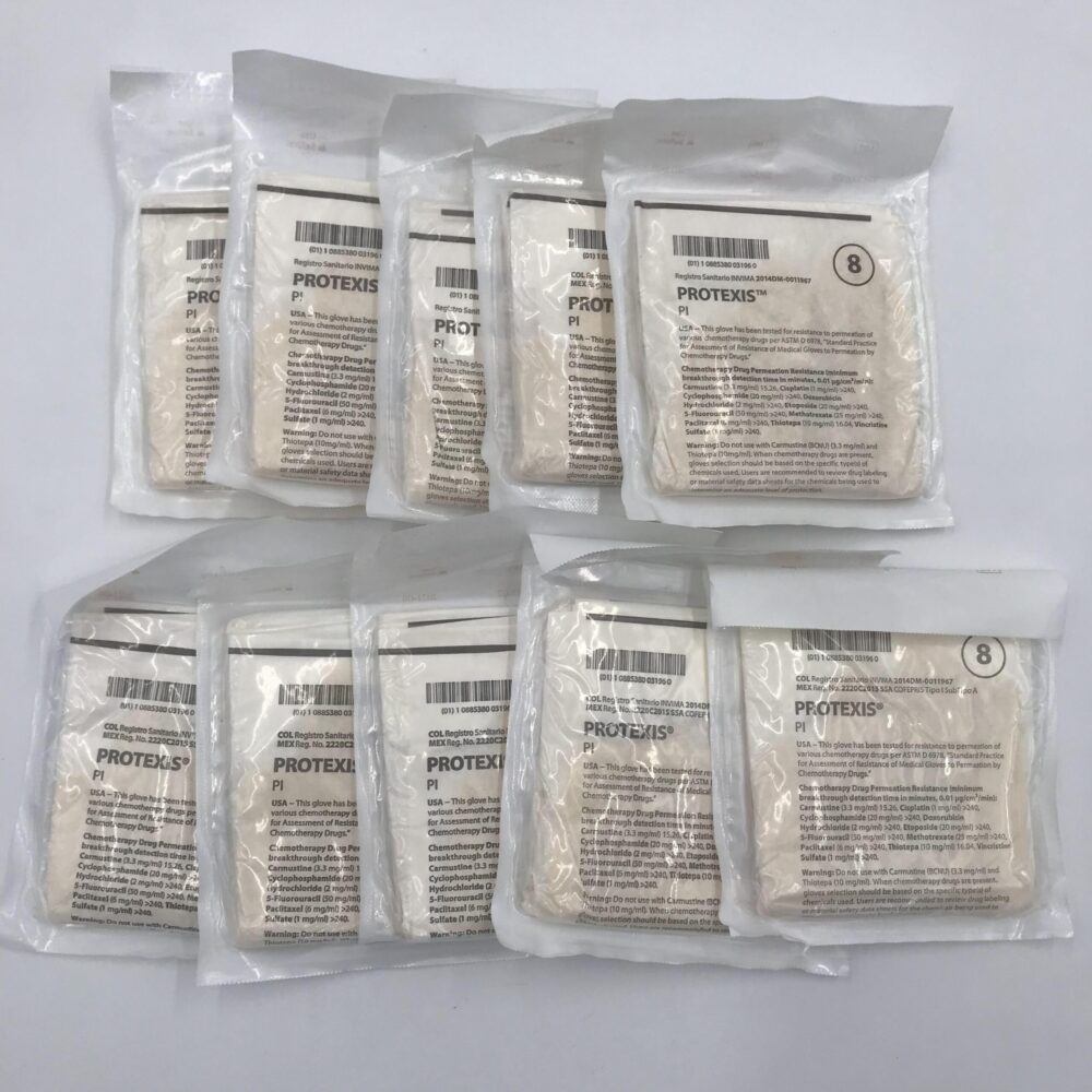 CARDINAL HEALTH 2D72PT80X Protexis PI Surgical Gloves, Glove Size 8 (10 ...