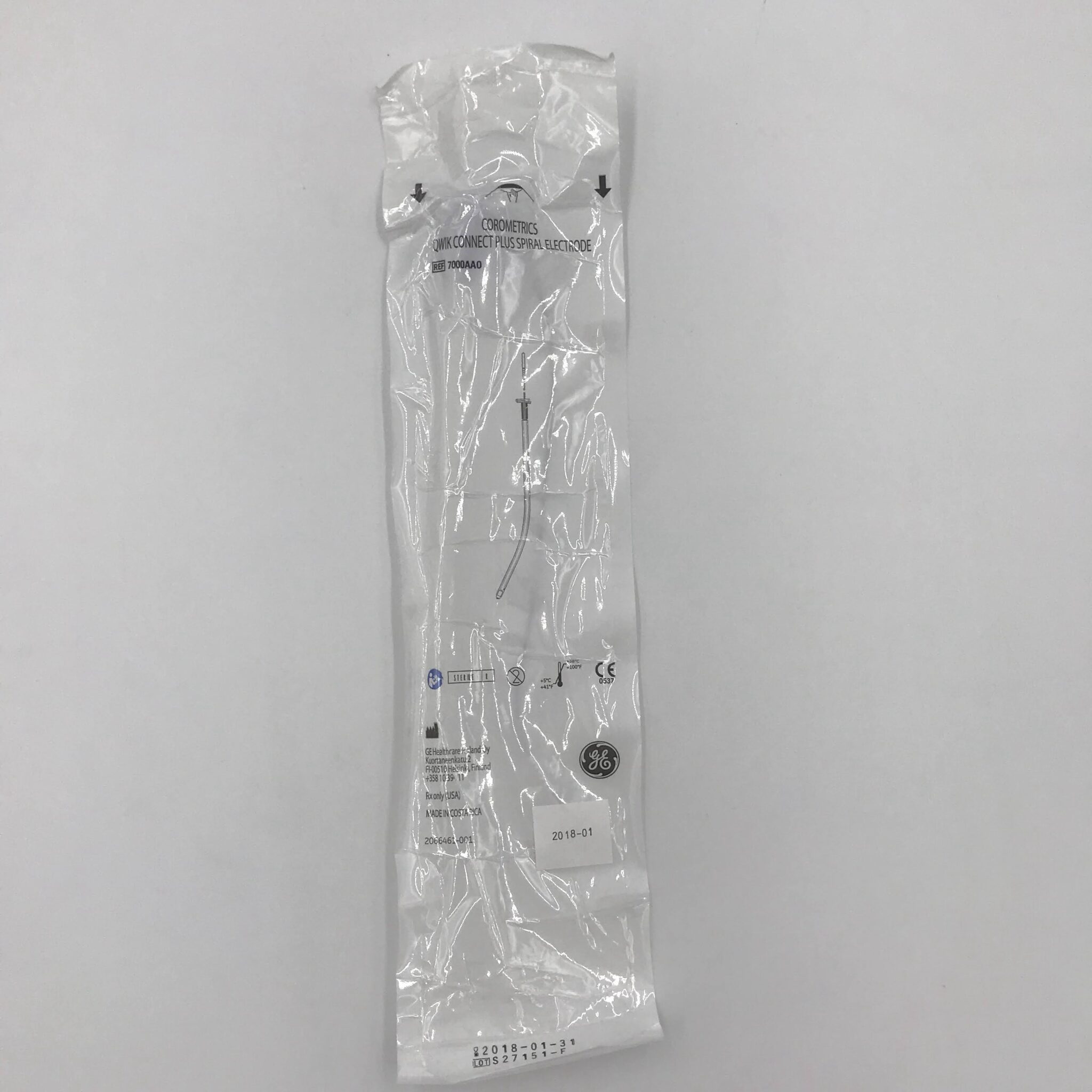 GE HEALTHCARE 7000AA0 Corometrics Qwik Connect Plus Spiral Electrode (x ...