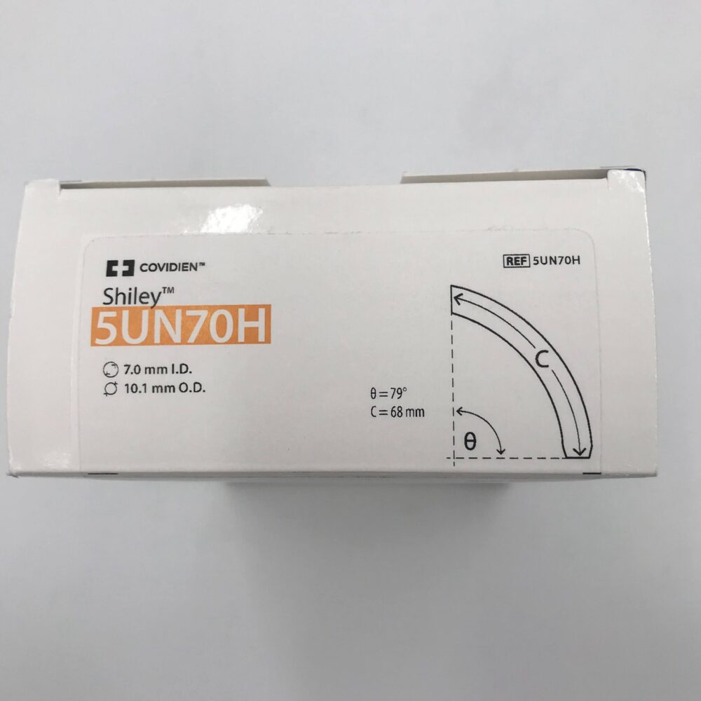 Covidien 5UN70H Shiley Adult Flexible Tracheostomy Tube Cuffless ...