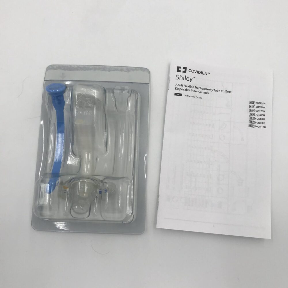 Covidien 5UN70H Shiley Adult Flexible Tracheostomy Tube Cuffless ...