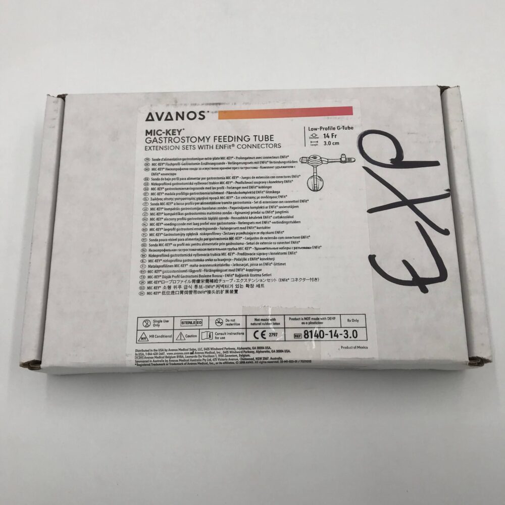 AVANOS 8140-14-3.0 Mic-Key Gastrostomy Feeding Tube 14Fr (X) - GB TECH USA