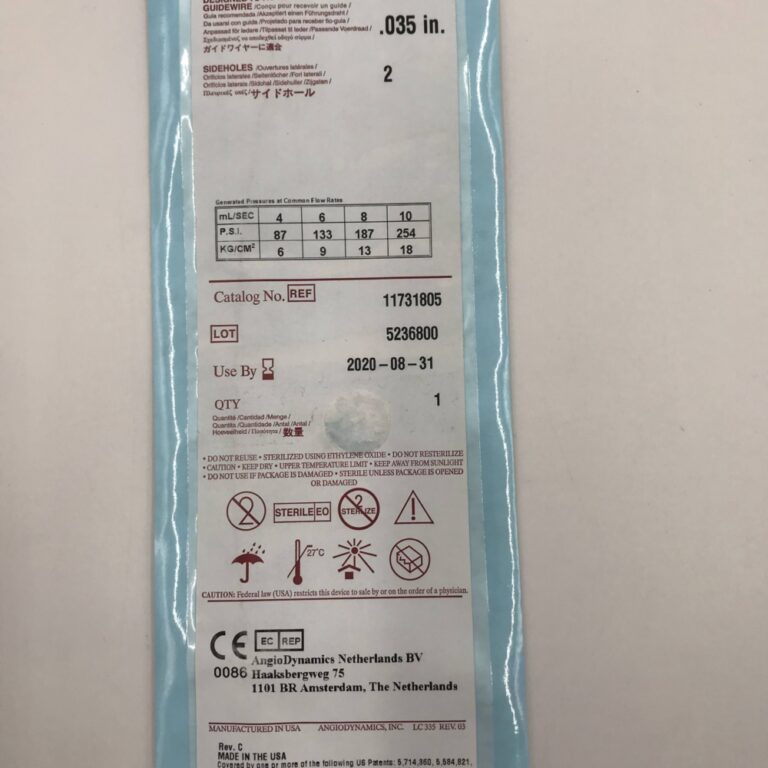 AngioDynamics 11731805 Mariner Cobra (2) Non-Braided 5F Angiographic ...