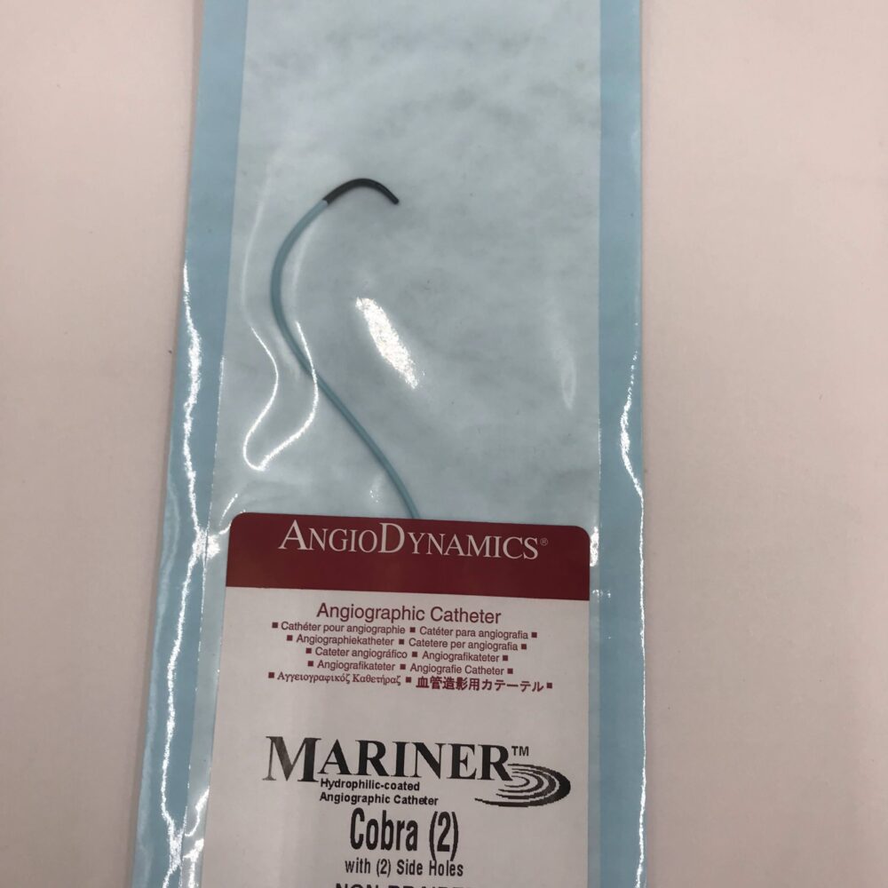 AngioDynamics 11731805 Mariner Cobra (2) Non-Braided 5F Angiographic ...