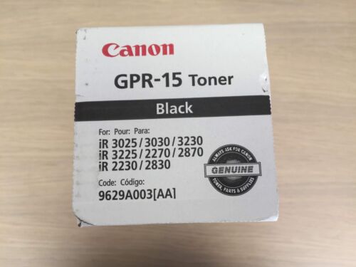 CANON GPR-15 Toner Black - GB TECH USA