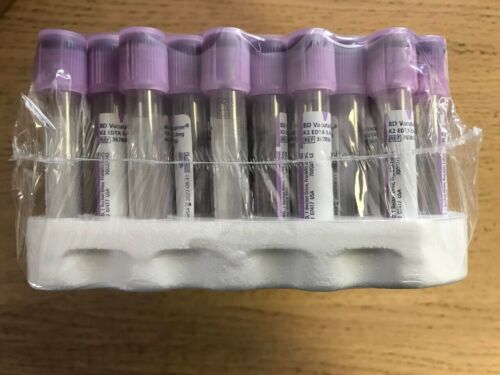 BD 367856 K2 EDTA (K2E) 5.4mg Collection Tubes (1000Tubes/Case) (X ...