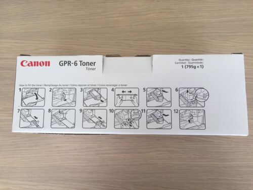 CANON GPR-6 Original Toner Cartridge BLACK - GB TECH USA