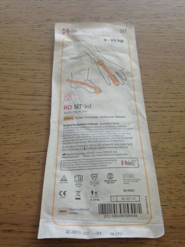 MASIMO 4002 Infant Pulse Oximeter Adhesive Sensor, 3-20Kg (X) – GB TECH USA