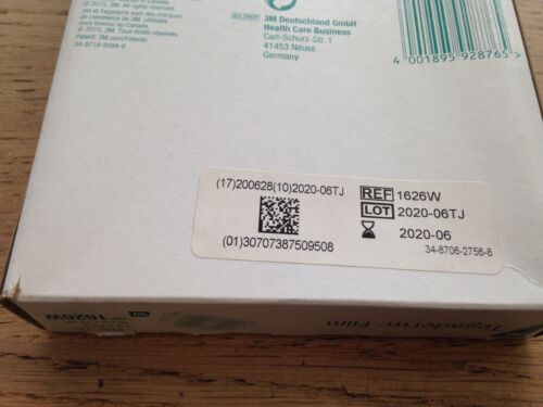 3M 1626W Tegaderm Transparent Film Dressing Frame Style, 10cm x 12cm ...