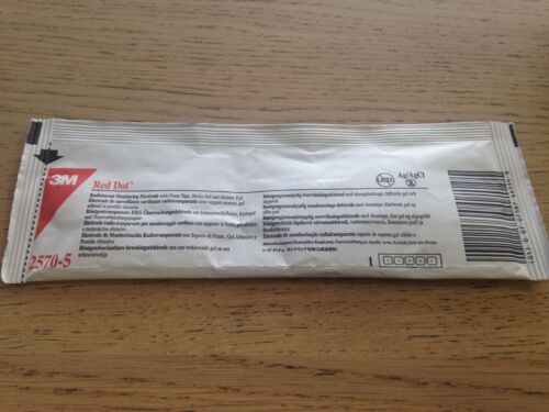 3M 2570-5 RED DOT Radiolucent Monitoring Electrode (5/Pkg)(X) - GB TECH USA