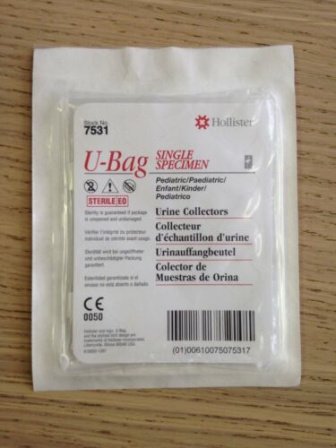 HOLLISTER 7531 U-Bag Single Specimen Pediatric (x) - GB TECH USA