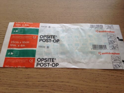 SMITH & NEPHEW 66000714 Opsite Post-Op, 25cm x 10cm (X) - GB TECH USA