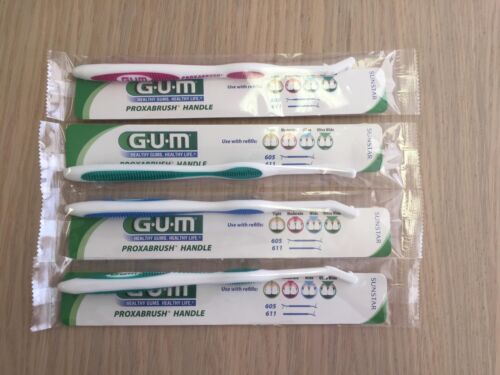 SUNSTAR 611PF G.U.M Gum, Proxabrush 1-Handle, Pro (12/Box) - GB TECH USA