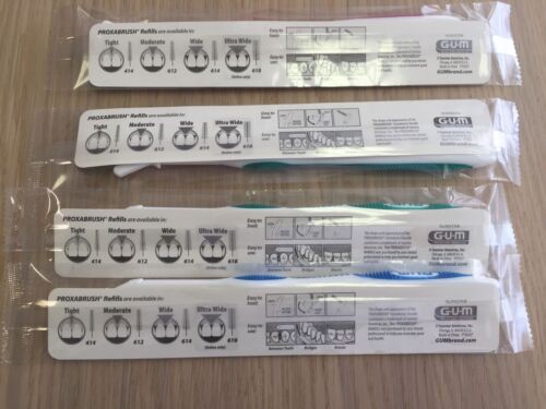 SUNSTAR 611PF G.U.M Gum, Proxabrush 1-Handle, Pro (12/Box) - GB TECH USA