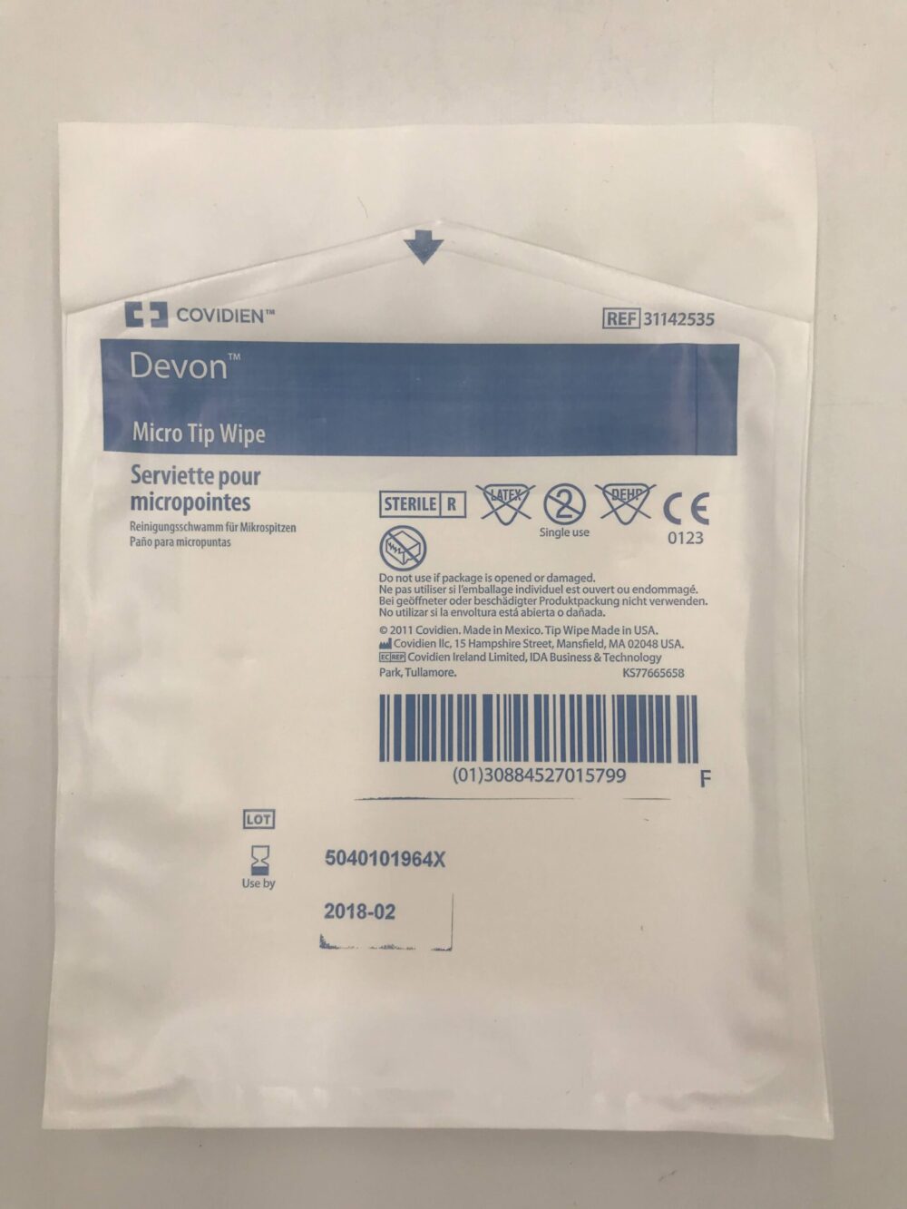 COVIDIEN 31142535 Devon Micro Tip Wipe (X) - GB TECH USA